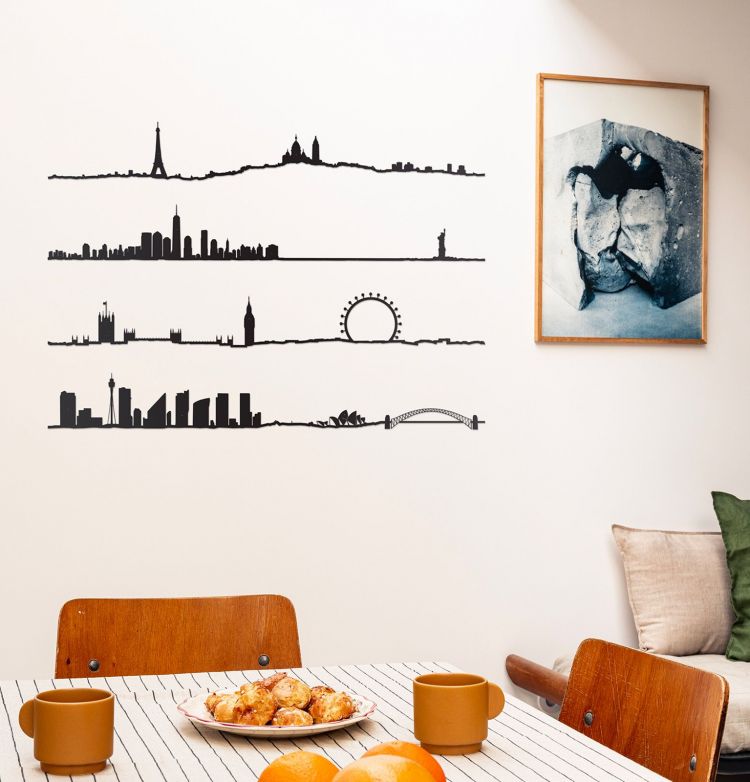 Metal wall decorations designed and made in France | The Line