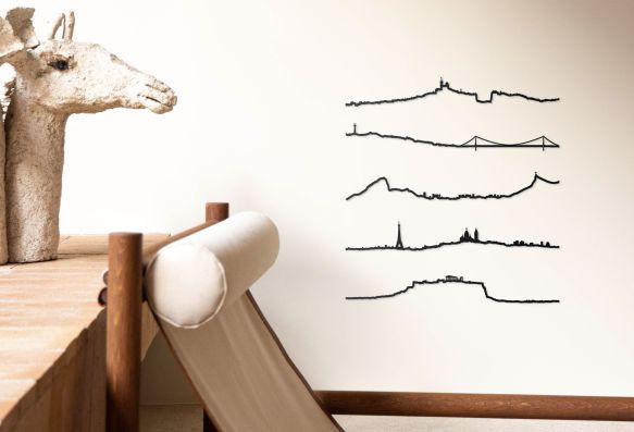 Metal wall decorations designed and made in France | The Line