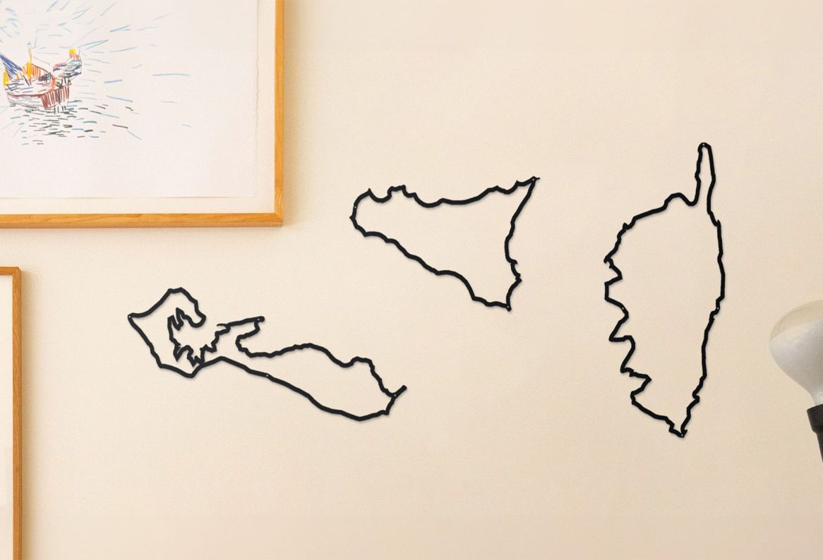 Metal wall decorations designed and made in France | The Line