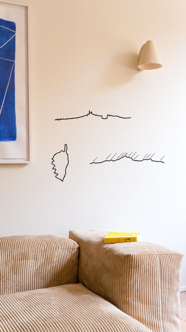 Metal wall decorations designed and made in France | The Line