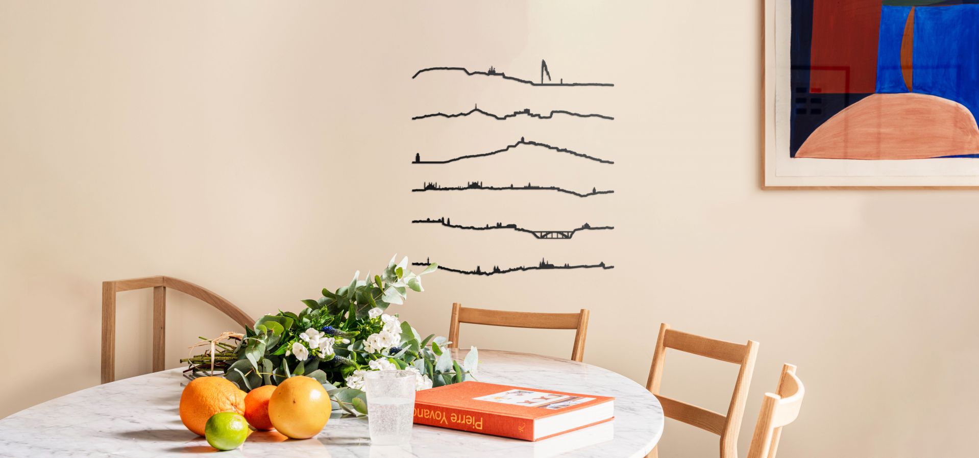 Metal wall decorations designed and made in France | The Line